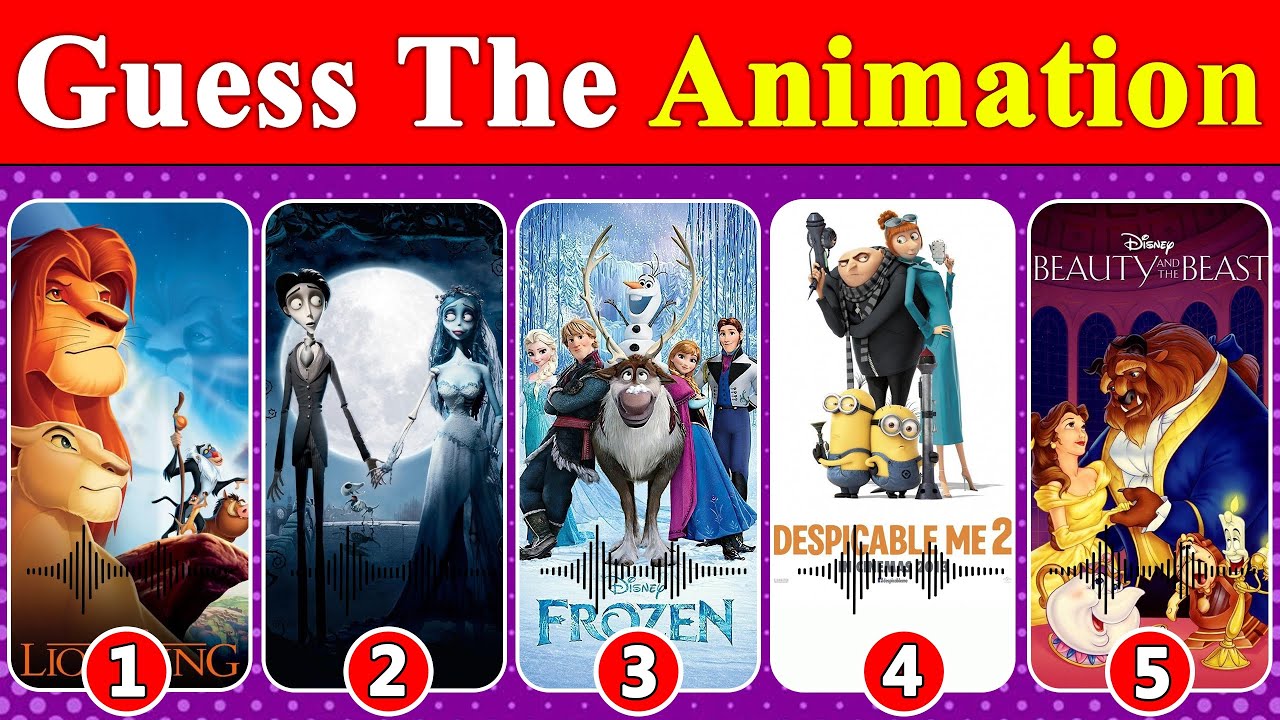 Guess The Animation by Song Quiz🎤🎶 - YouTube