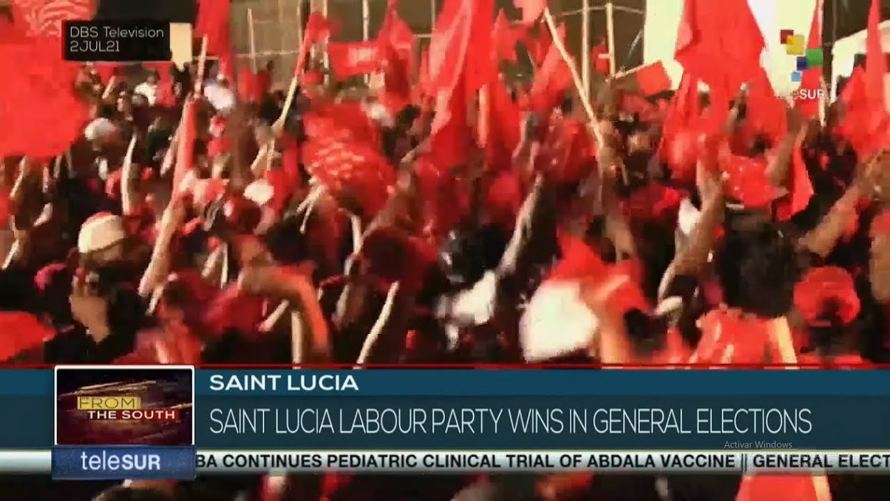 St. Lucia announced winner of the general elections - YouTube