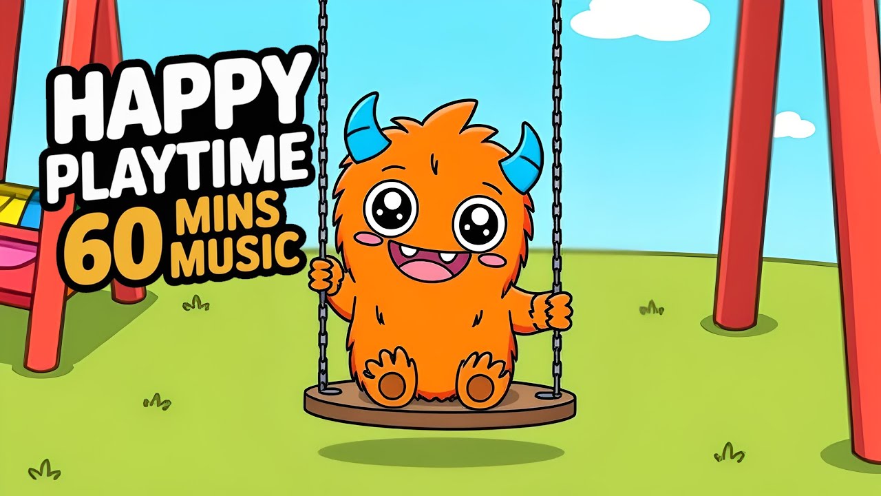 🎈 60 Mins Happy Playtime Music for Kids & Toddlers 🎈 - YouTube