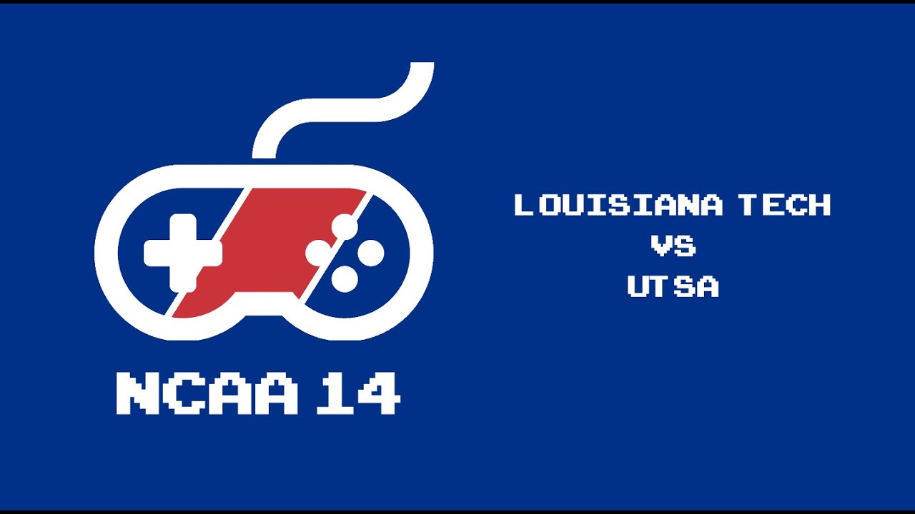 NCAA14 Sim - Louisiana Tech vs UTSA - YouTube