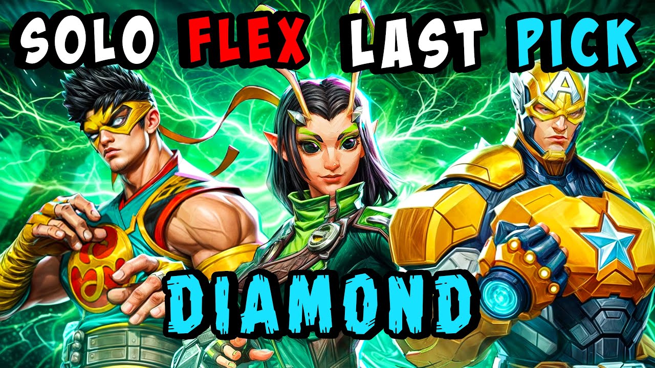 🔴LIVE - FIRST DAY BACK MARVEL RIVALS - DIAMOND 2 SOLO LAST PICK FLEX ...