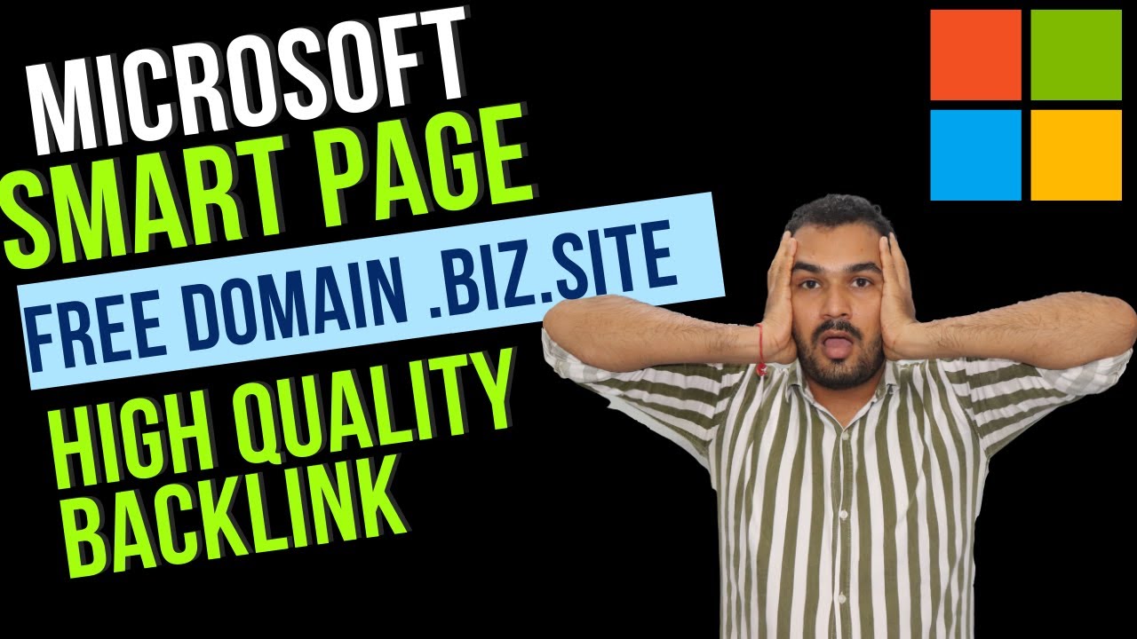 Microsoft Smart Page | Free Domain, Backlink & Website Builder | Get ...