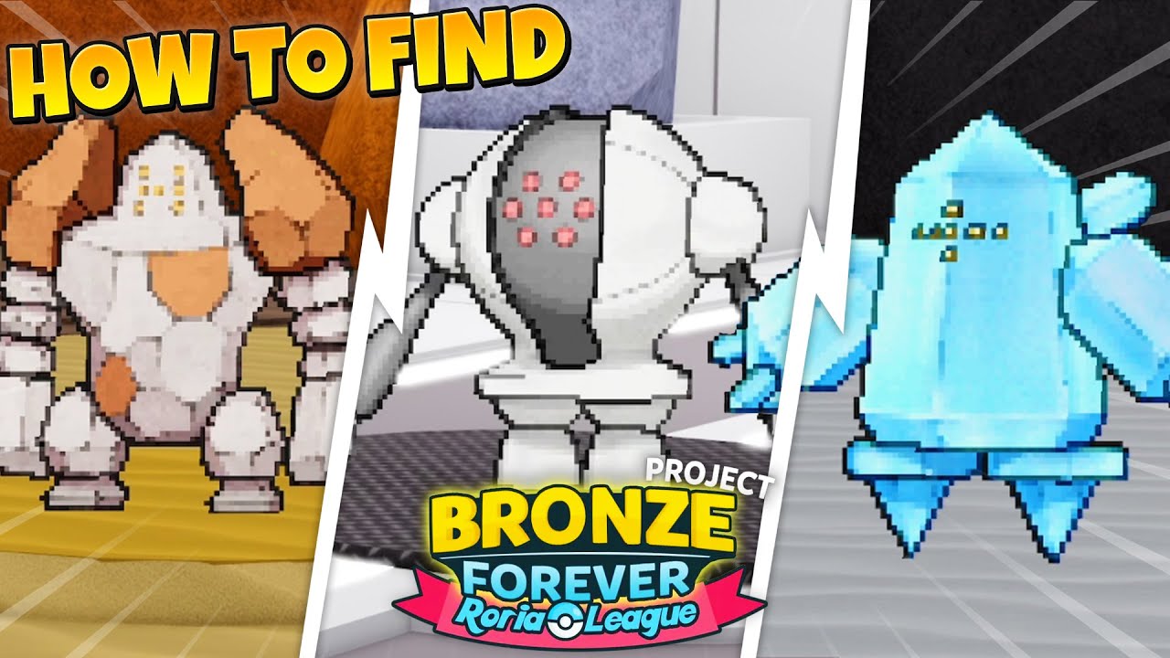 HOW to CATCH The REGIS in POKEMON BRICK BRONZE! (TUTORIAL) - YouTube