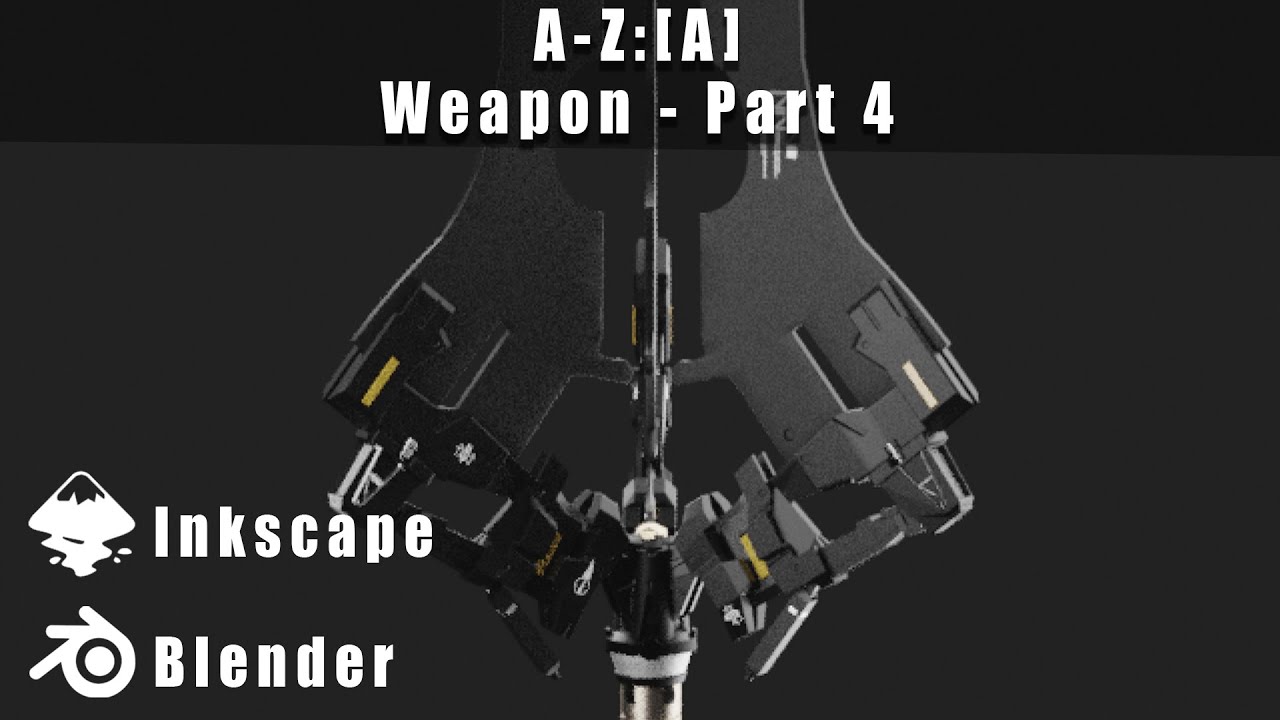 Blender Weapon Modeling Time-lapse || A-Z:[A] Part. 4 - YouTube