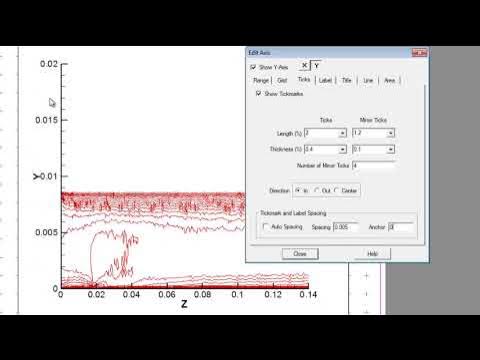 2D Contours Drawing using TecPlot - YouTube