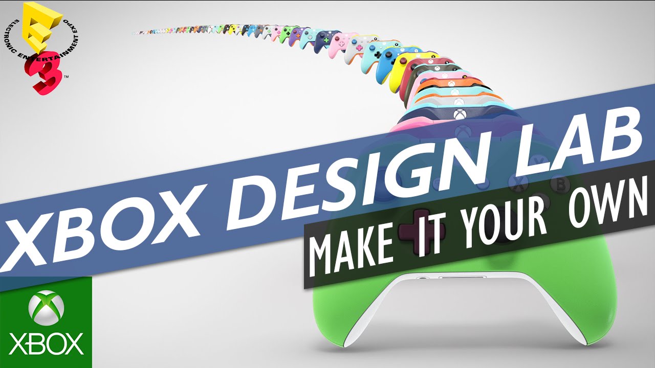 Xbox Design Lab - Create your own unique controller - YouTube