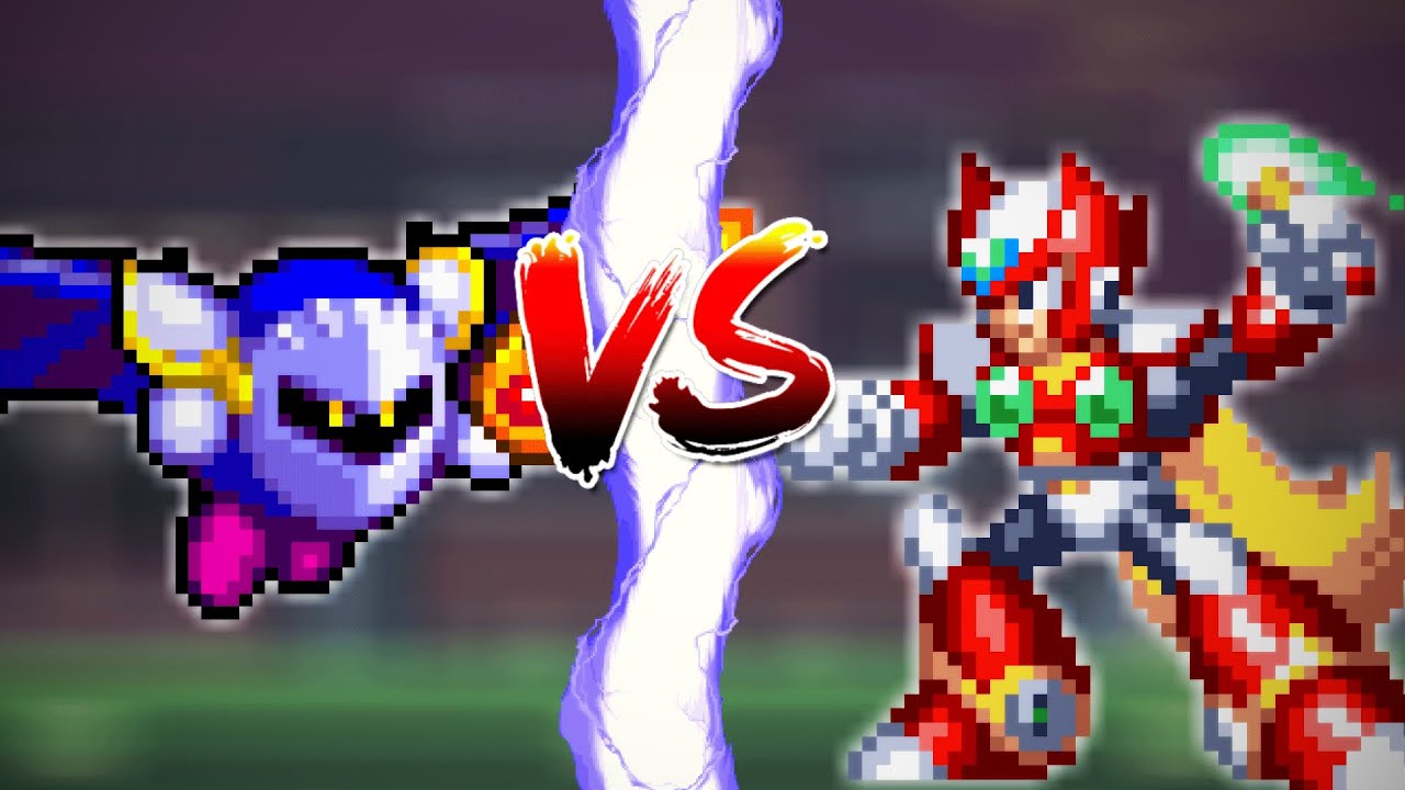 Meta Knight vs Zero (Sprite Animation) - YouTube