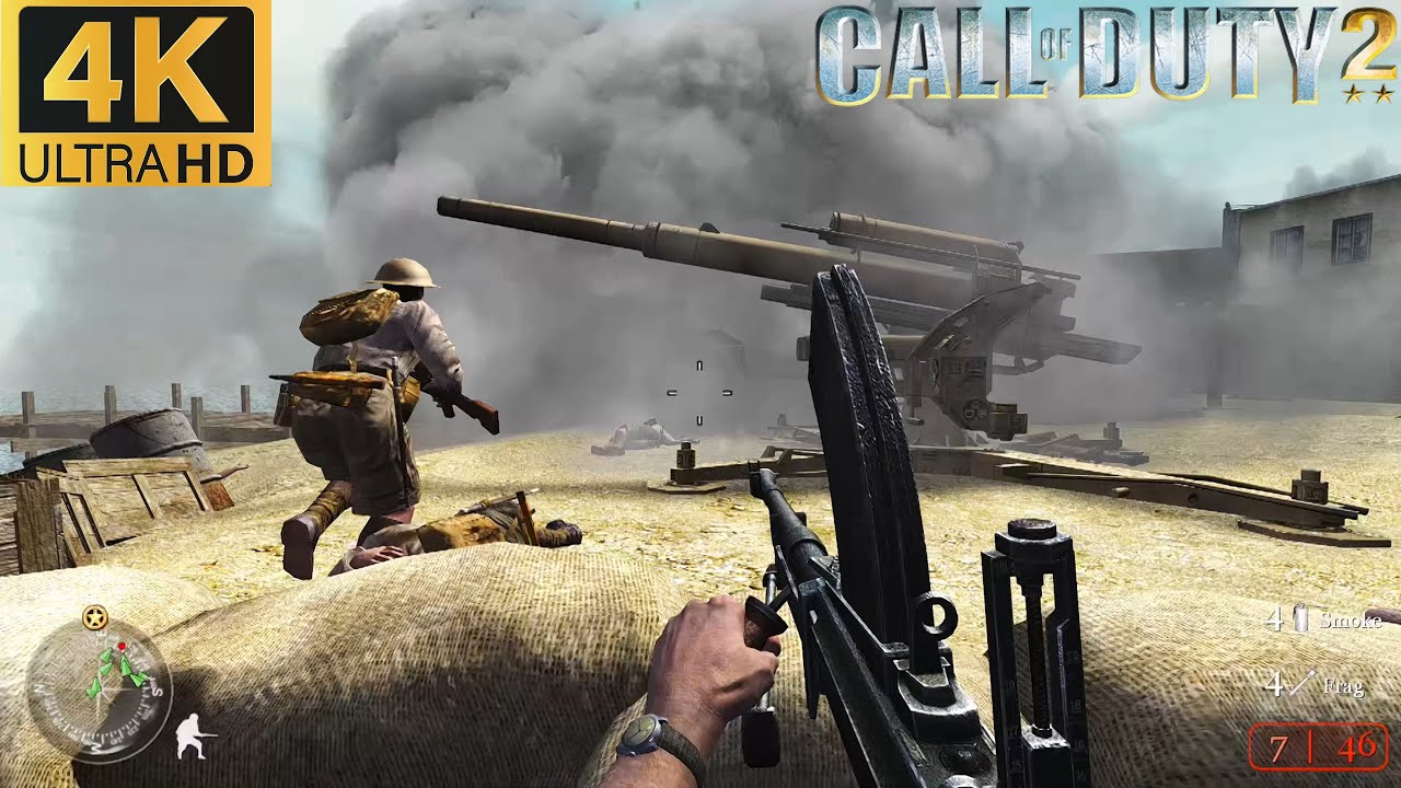 Call of Duty 2 (2005) | The End Of The Beginning | 4K | Remastered ...