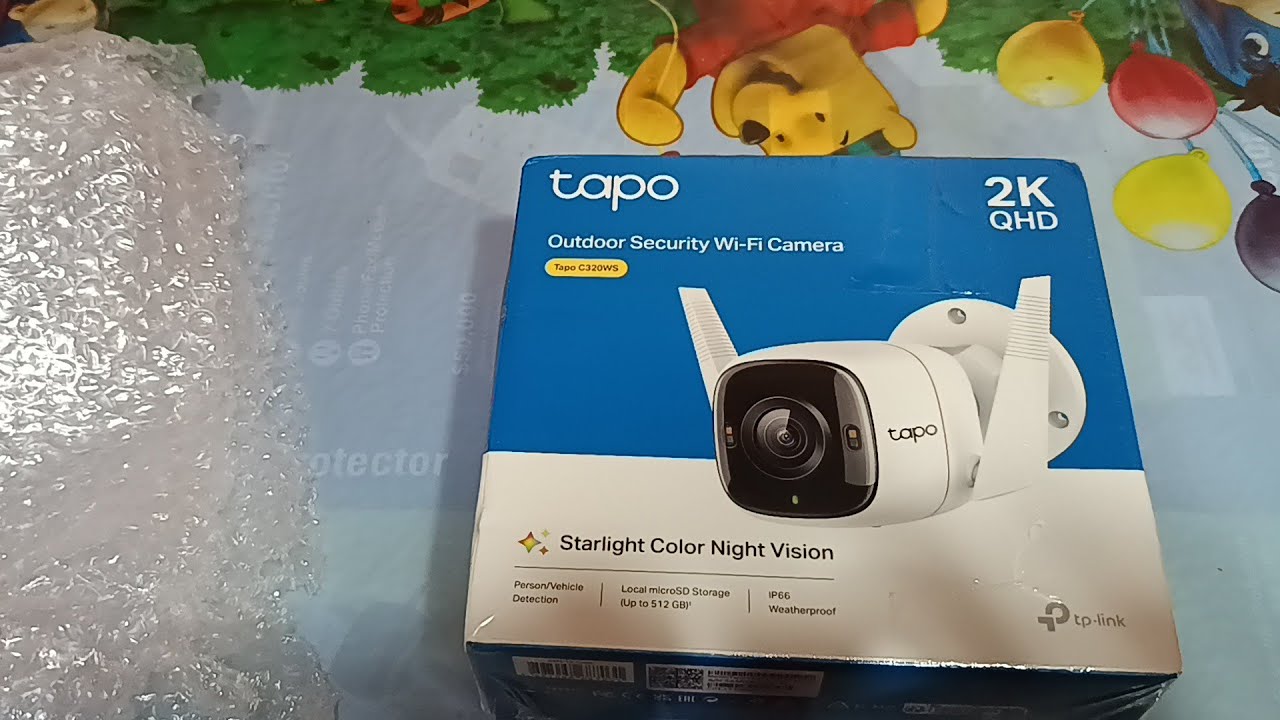UNBOXING TAPO CCTV CAMERA - YouTube