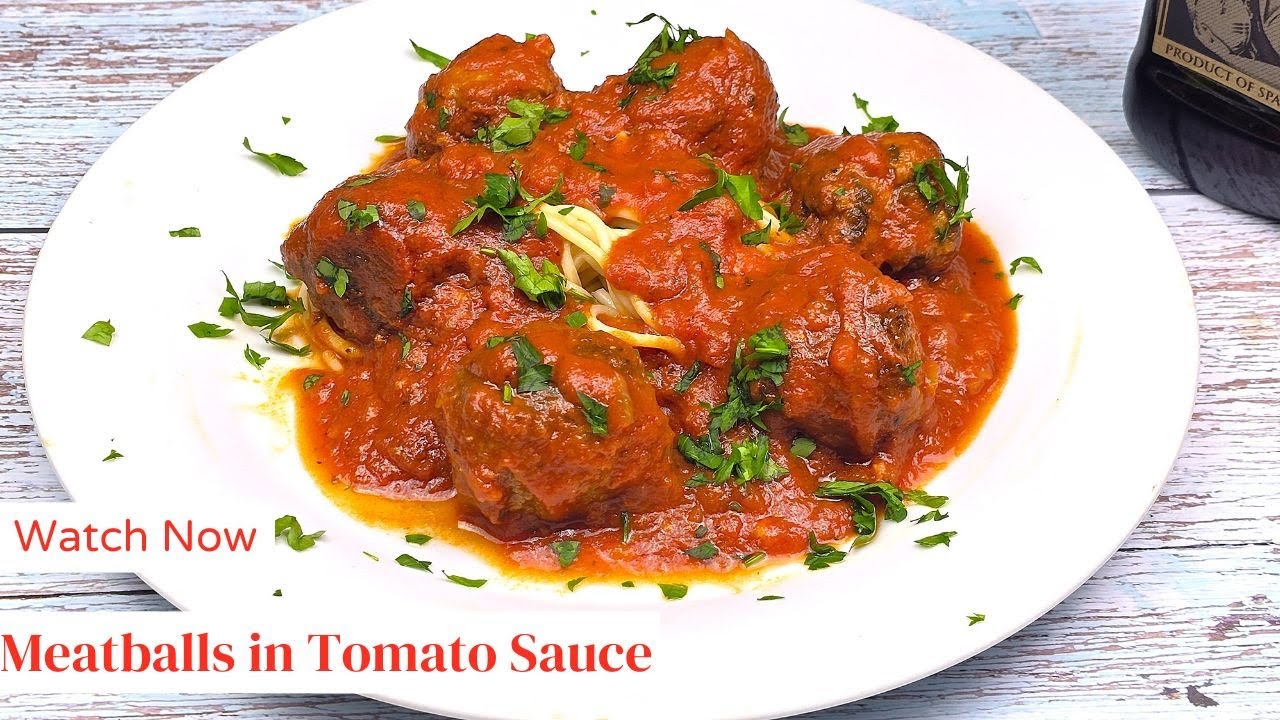 The Ultimate Meatball Recipe: Mouthwatering Meatballs in Tomato Sauce ...