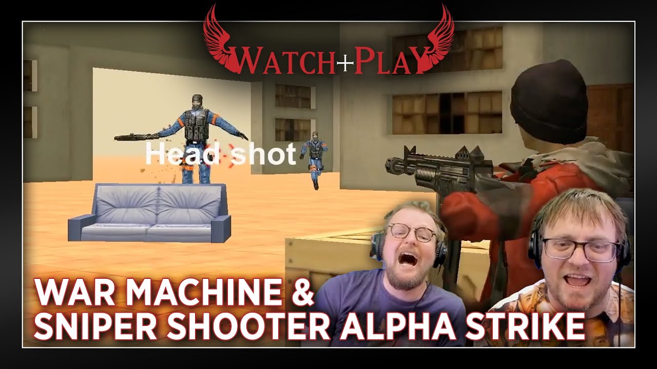 Pew Pew Games - War Machine & Sniper Shooter Alpha Strike || WATCH+PLAY ...
