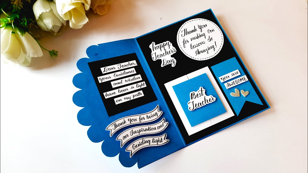 Creative Card Ideas For Teachers