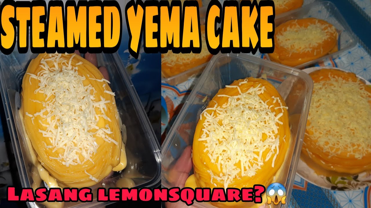 STEAMED YEMA CAKE | Lasang Lemon Square Cheesecake? | Easy & Negosyo ...