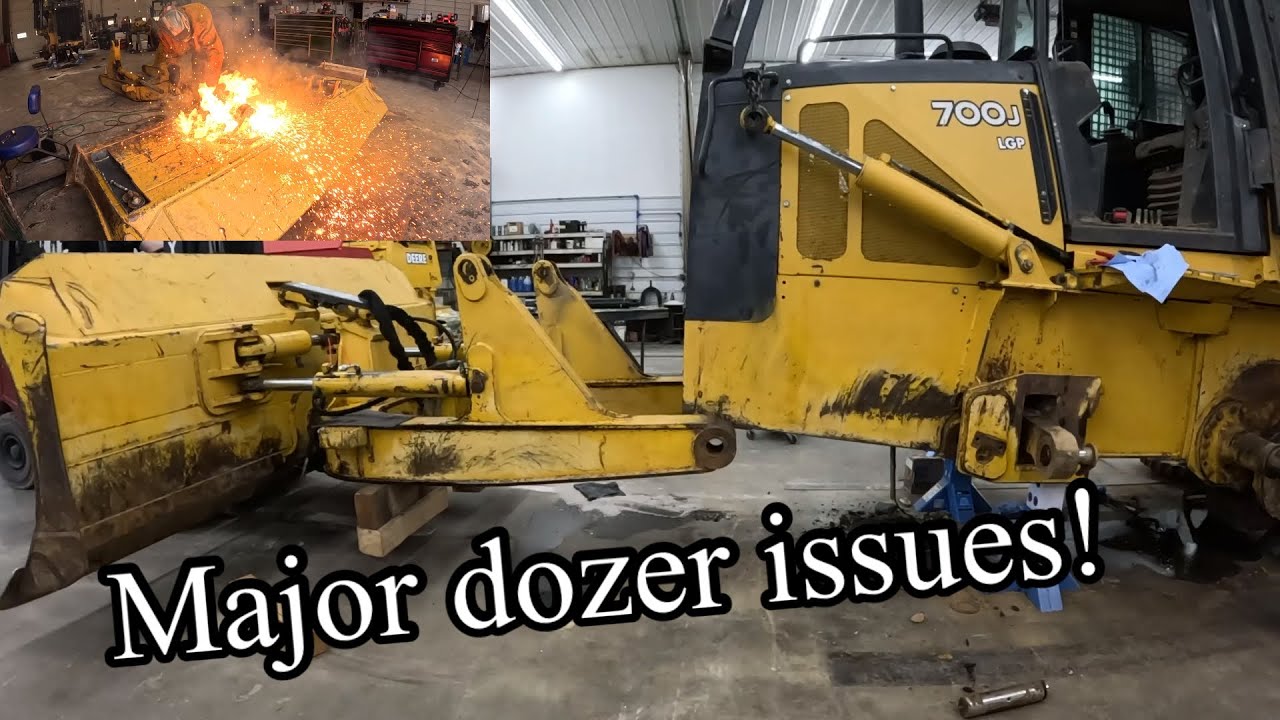 Logging dozer comes in with some major never before seen undercarriage ...