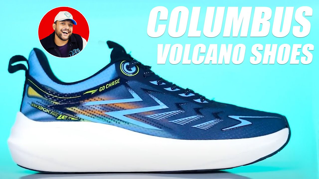 Columbus Volcano Shoes/Sneakers for Men | UNBOXING & Review: Ankush ...