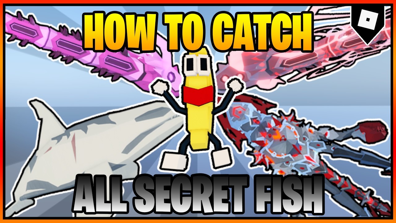 How to catch EVERY SECRET FISH in FISCH Roblox - YouTube