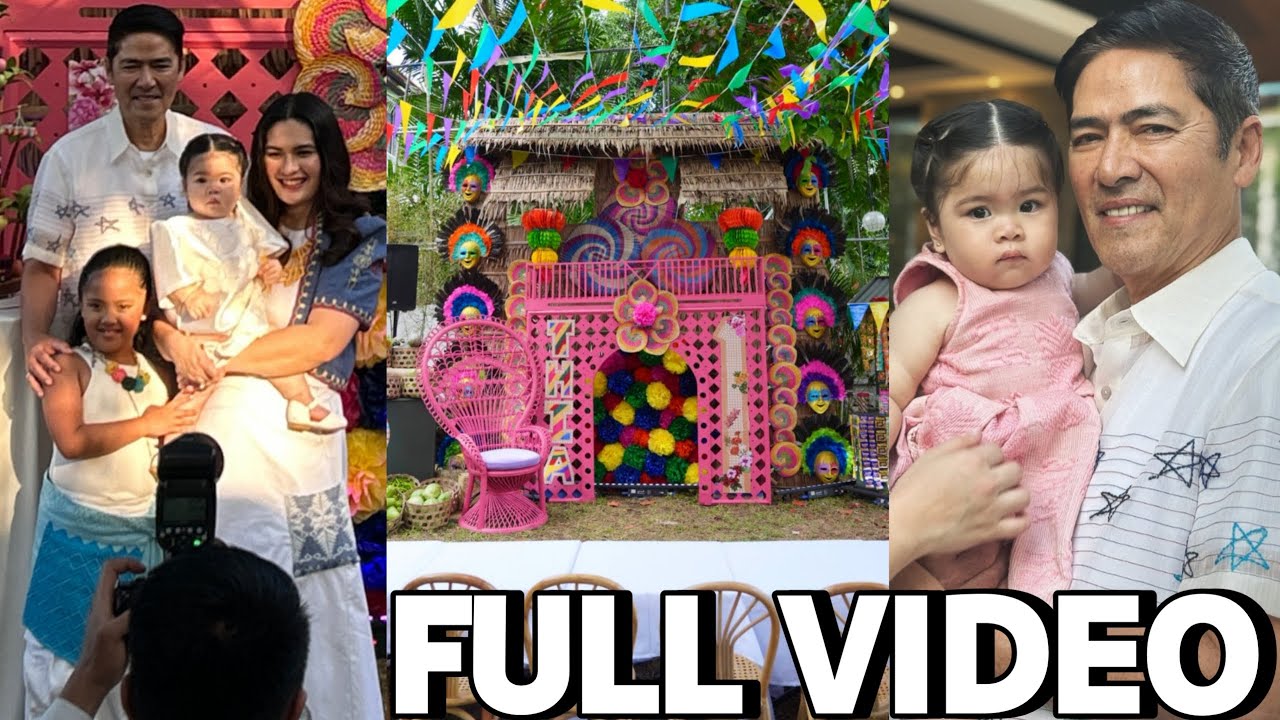 Thia Marceline "Mochi" Sotto 1st Birthday ️Full Video Birthday ng ANAK ...