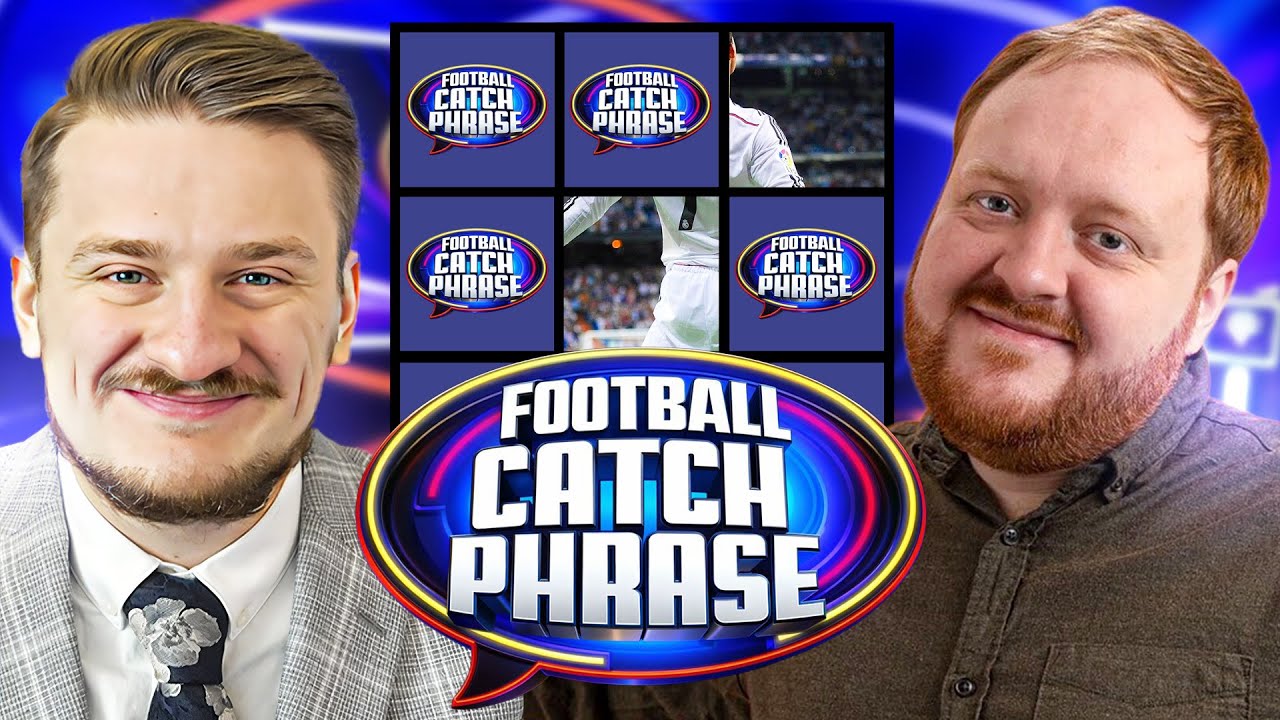 FOOTBALL CATCHPHRASE VS JAMIE HUTCHINSON - YouTube