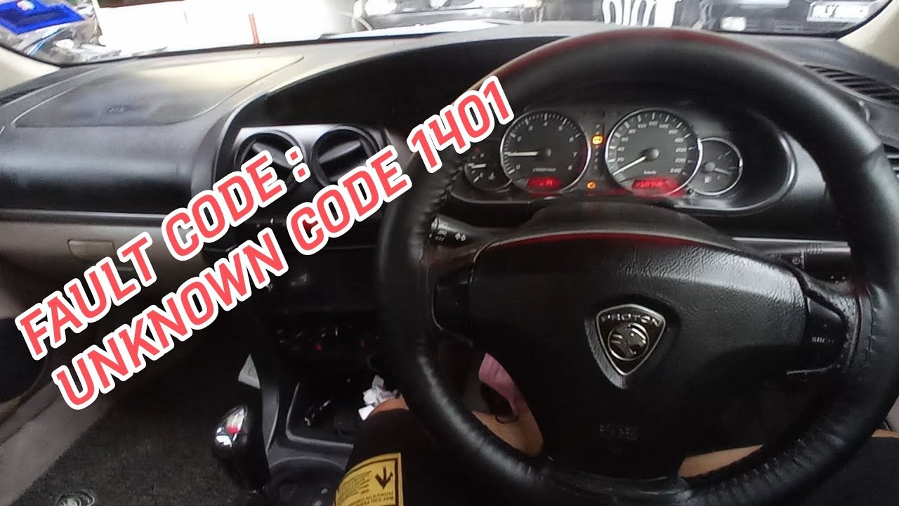 PROTON WAJA CPS : misteri masalah fault code p1401 part 1 - YouTube