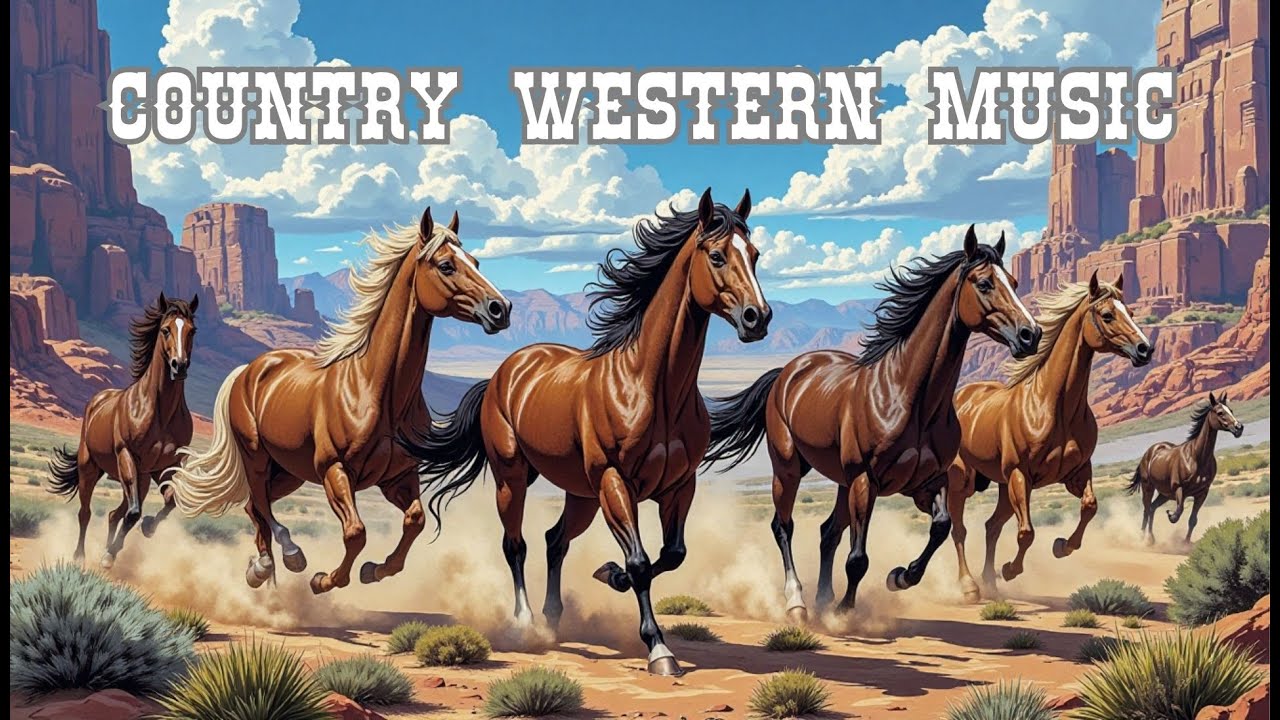 Country Western Relax Music 🤠 Wild West Cowboy Mix Hits 🤠 Country Blues ...