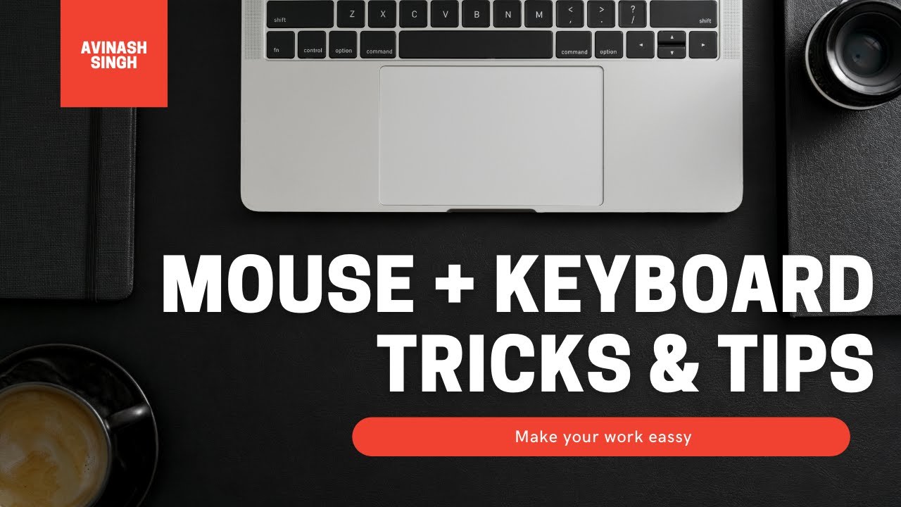 How to Use a Computer Mouse & Keyboard like a Professional - YouTube