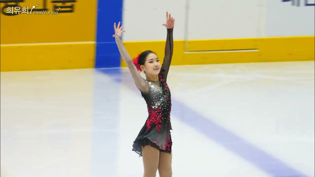 [4K60p] 김지효 Jihyo KIM FS | 랭킹대회 Ranking Competition (DAY2) | Jr. Women #16 | 과천중1 | 2023-12-01 ...