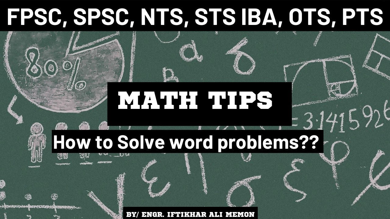Word Problems Tricks Math maths mathematics learnmaths YouTube word-problems-tricks-math-maths-mathematics-learnmaths-youtube