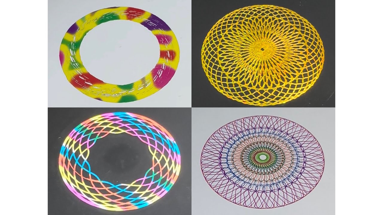 Daily Spirograph Design Exhibition | by HY - Stunning Patterns - YouTube