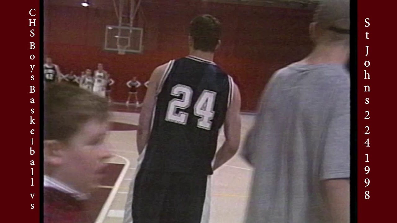 CHS Boys Basketball vs St. John's 2/24/1998 - YouTube