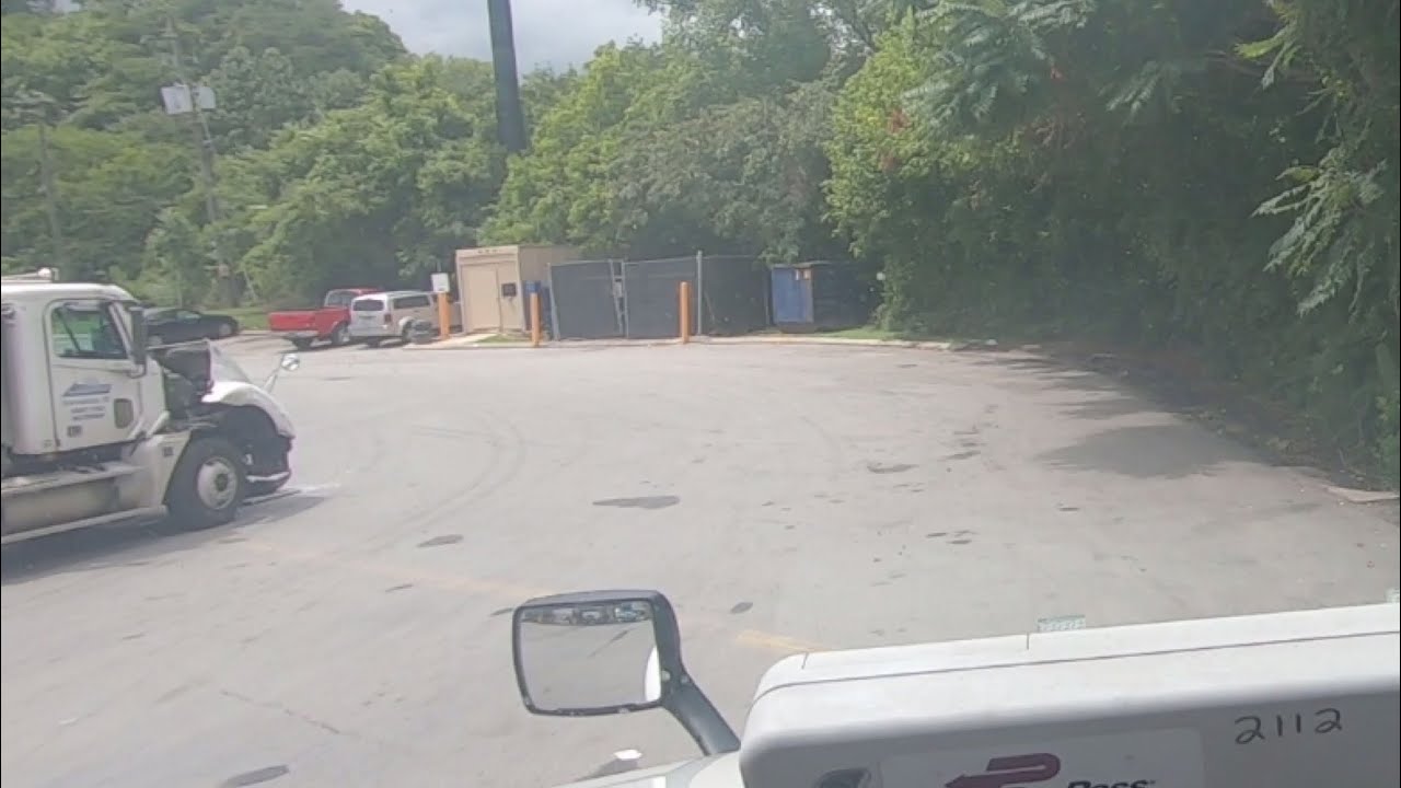 Truck Stop Accident!! - YouTube