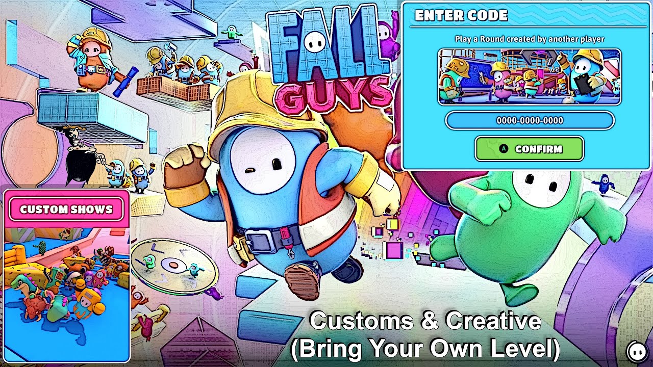 Fall Guys: Customs/Creative Levels Livestream - YouTube
