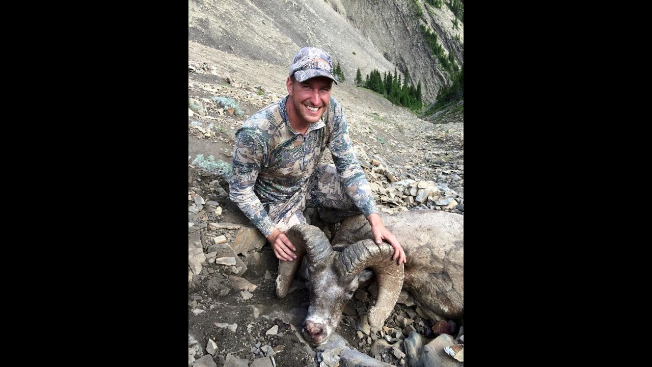 2015 Alberta sheep hunt double (longer version) - YouTube