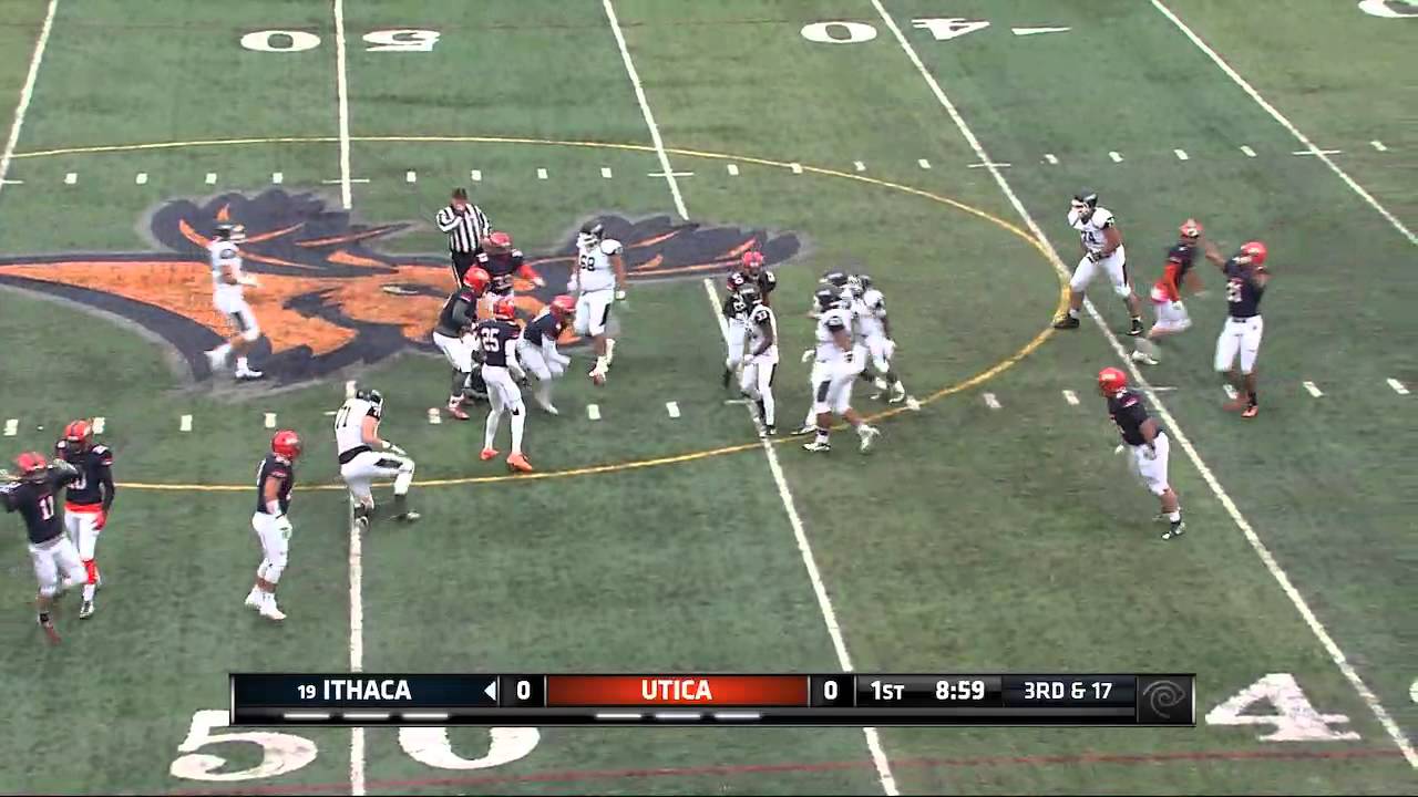 Juwan Wilson INT vs. Ithaca College - YouTube
