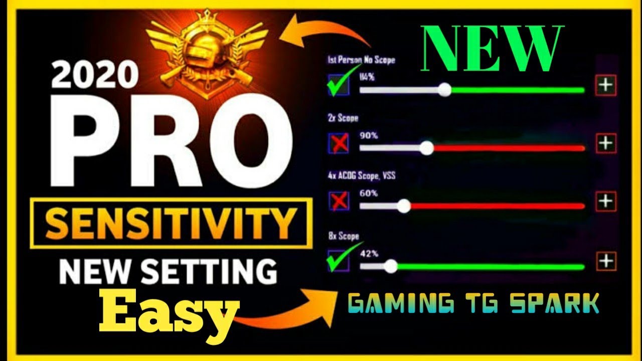 Pubg Sensitivity Settings | Pubg Sensitivity Settings Gyroscope | Pubg ...