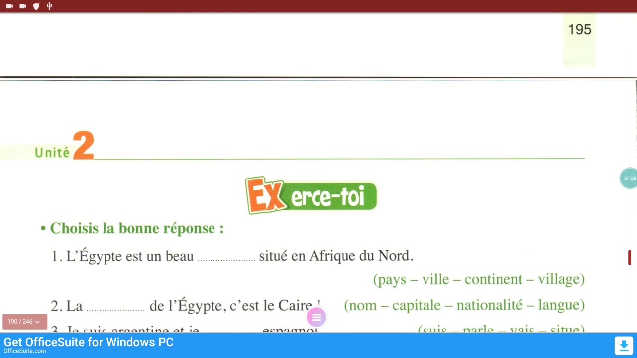 unite 2 lecon 2 partie 1 - YouTube