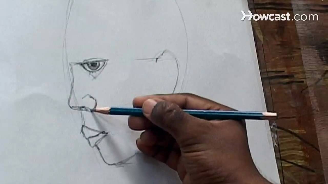 How to Draw a Profile - YouTube