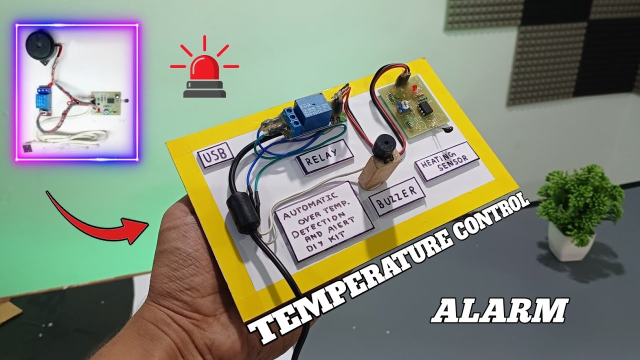 Temperature Control 🚨 Alarm Sensor Kit | @smartxprokits - YouTube