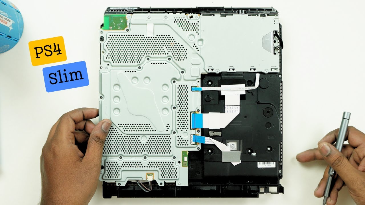 Sony PlayStation 4 Slim Teardown - YouTube