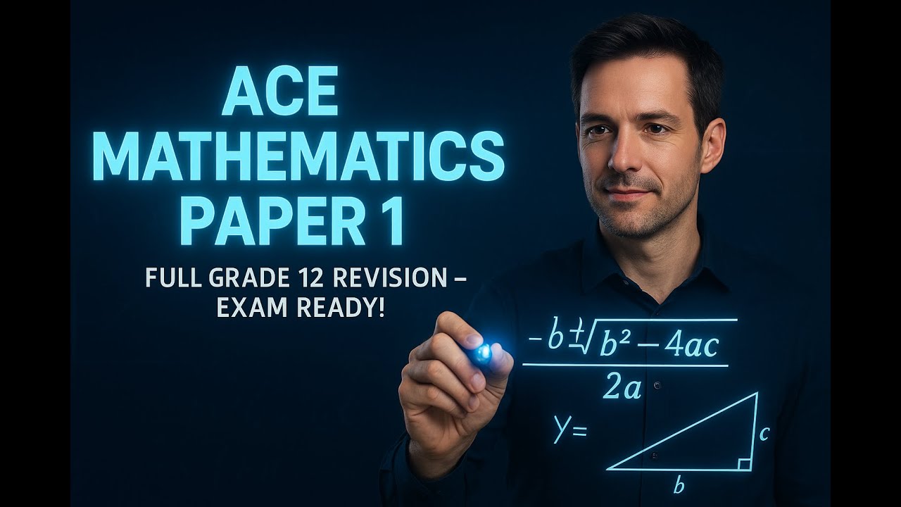 Grade 12 Mathematics Paper 1 – Full NSC Revision 2025 | Ace Every Topic ...