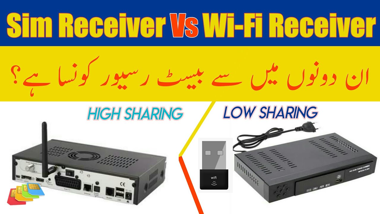 Who Is Best Sharing Receiver? Sim Receiver And Wi-Fi Receiver - YouTube