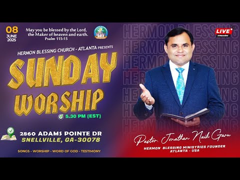 𝐌𝐬𝐠 𝐁𝐲 𝐏𝐚𝐬𝐭𝐨𝐫 𝐁𝐫𝐢𝐚𝐧 || 𝐒𝐮𝐧𝐝𝐚𝐲 𝐖𝐨𝐫𝐬𝐡𝐢𝐩 𝐒𝐞𝐫𝐯𝐢𝐜𝐞 || 𝐀𝐭𝐥𝐚𝐧𝐭𝐚, 𝐆𝐀 || 𝐉𝐮𝐧𝐞 𝟖, 𝟐𝟎𝟐𝟓 || - YouTube