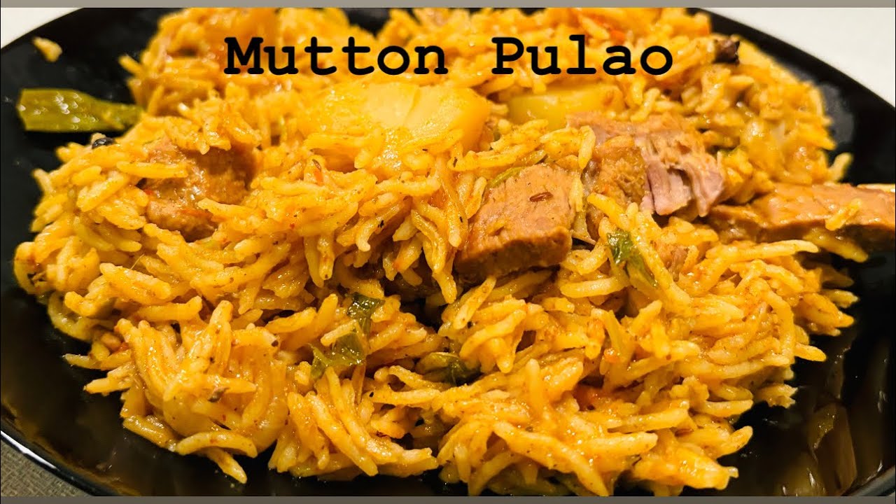 Mouthwatering Mutton Pulao 🍲 | Step-by-Step Guide | Eid Special 🌙 ...