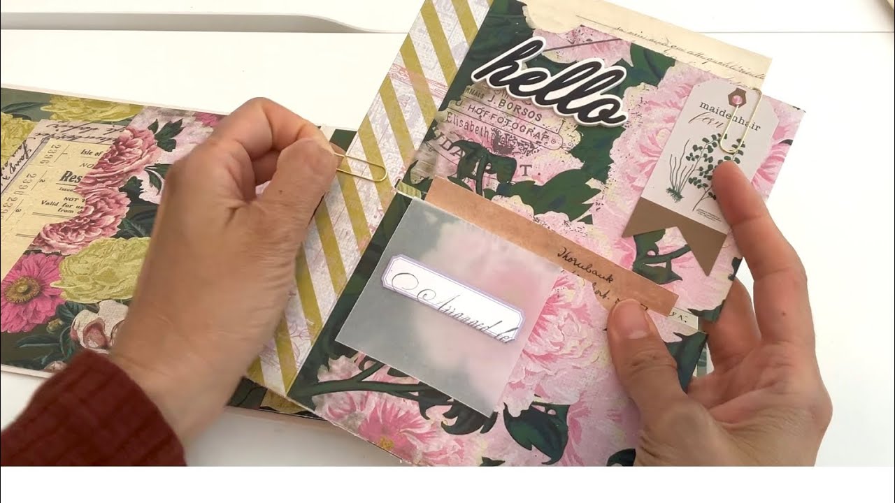 Quick Flip Journal Double Pocket Inserts Detachable pockets 2 ...