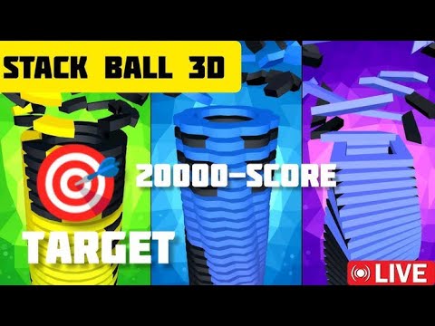 Stack Balls 3D Day-50||😱 #stackball #shortsfeed #shortlive - YouTube