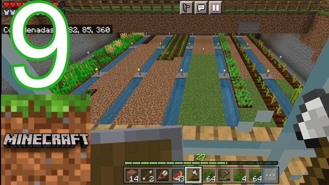 Minecraft Pocket Edition - Gameplay Walkthrough Part 9 - Extensive ...