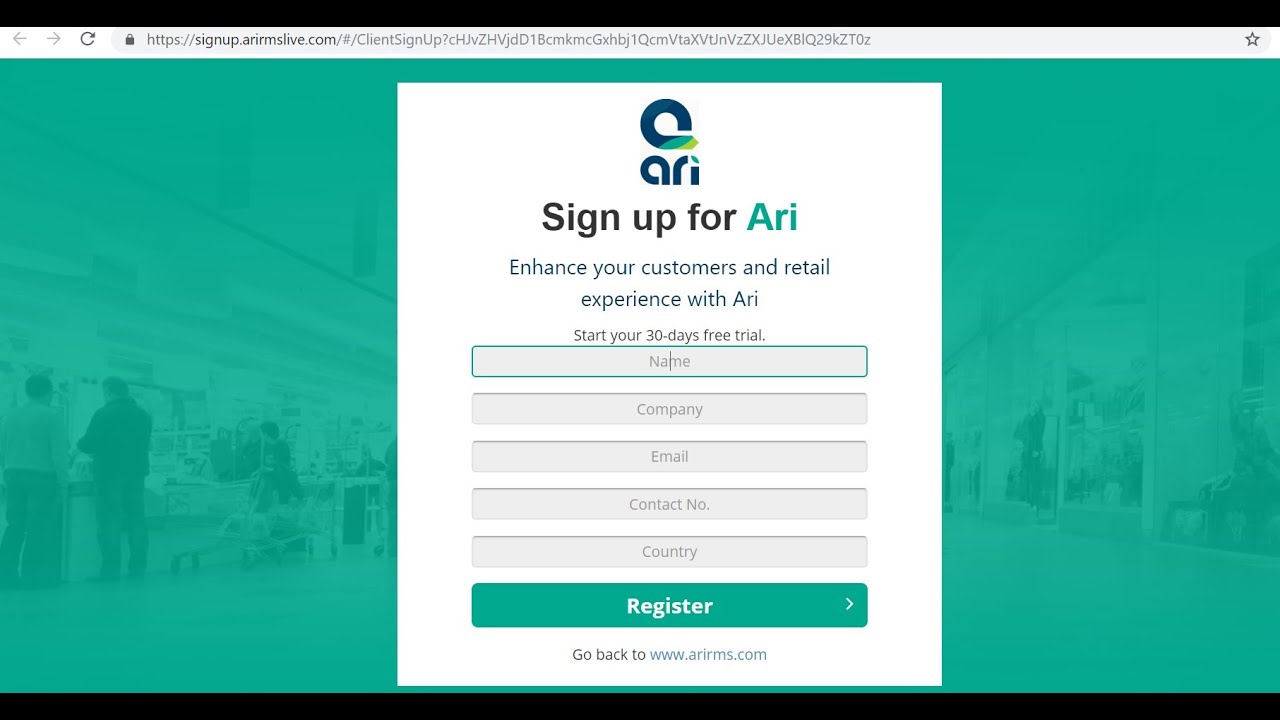 Ari - Retail Management Software- Free Trial Registration - YouTube