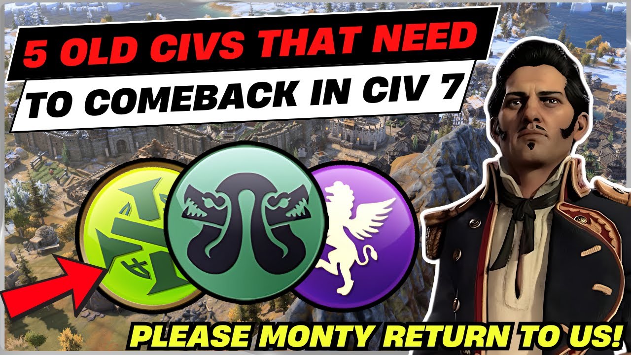 5 Old Civs that NEED to Come Back in Civ 7! | New Civs Civ 7 | Civ 7 ...
