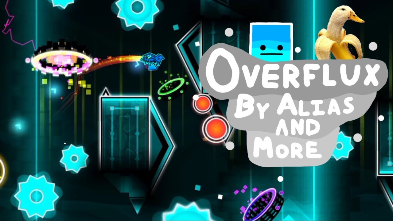 My Part in Overflux By Alias & More | Geometry Dash - YouTube