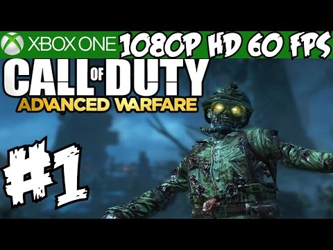 Exo Zombies Walkthrough Part 1 Call of Duty Advanced Warfare Gameplay How to Guide 1080p 60 FPS
