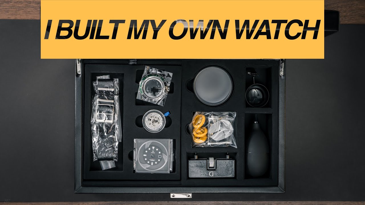 First time building a watch with DIY Watch Club - YouTube